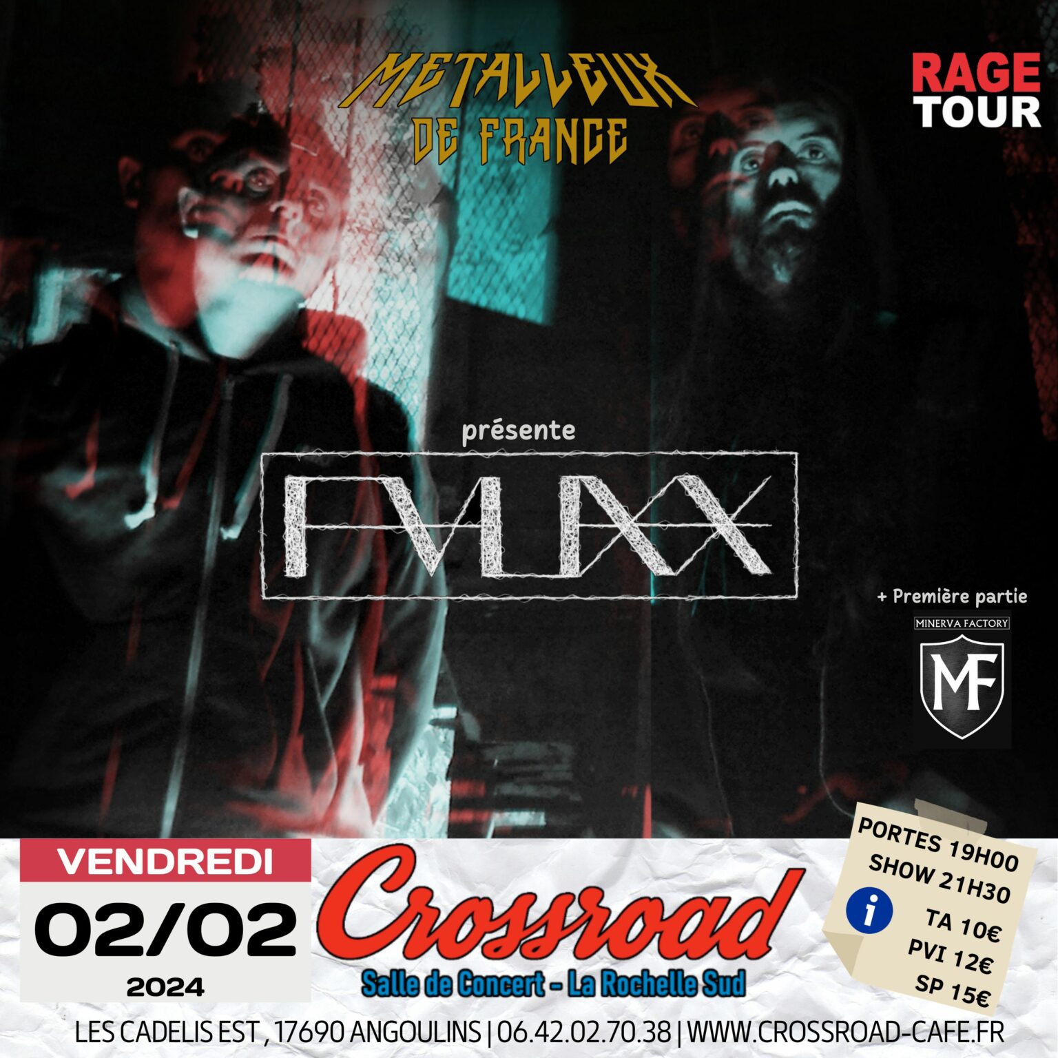 Front Page - Crossroad - La Salle de concert
